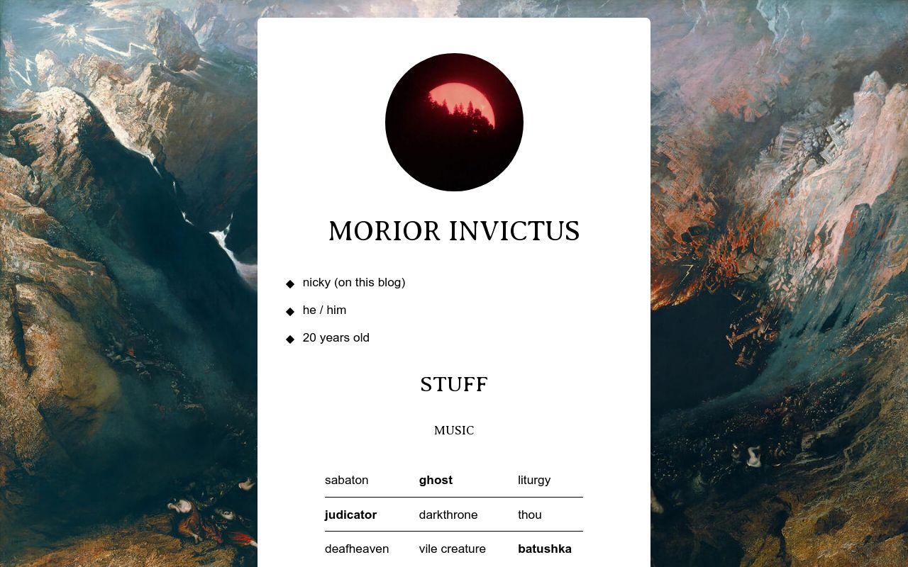 morior invictus
